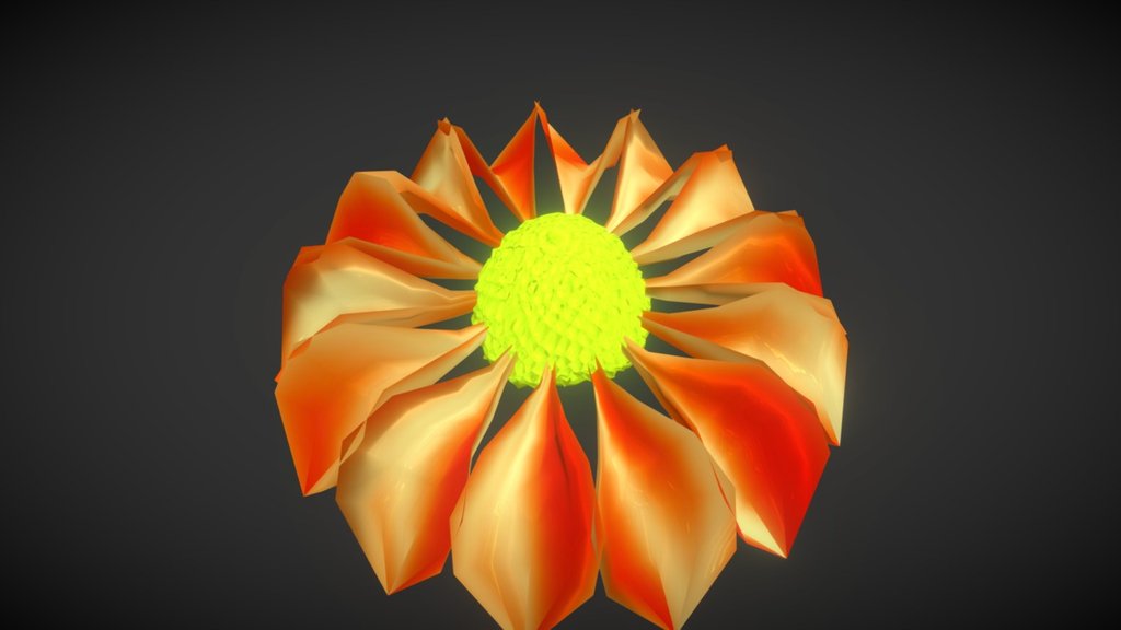 Coneflower1 - 3D model by Dragon_Ronin [cadaced] - Sketchfab