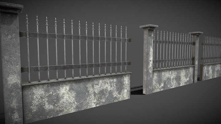 Fence 3D models - Sketchfab