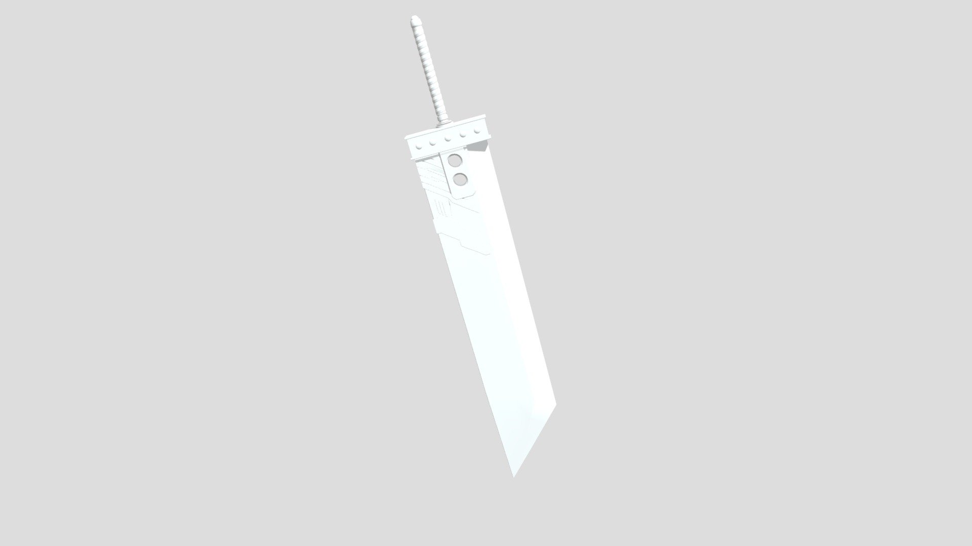 Buster Sword - 3D model by cheezwiz_24 [cadccfd] - Sketchfab