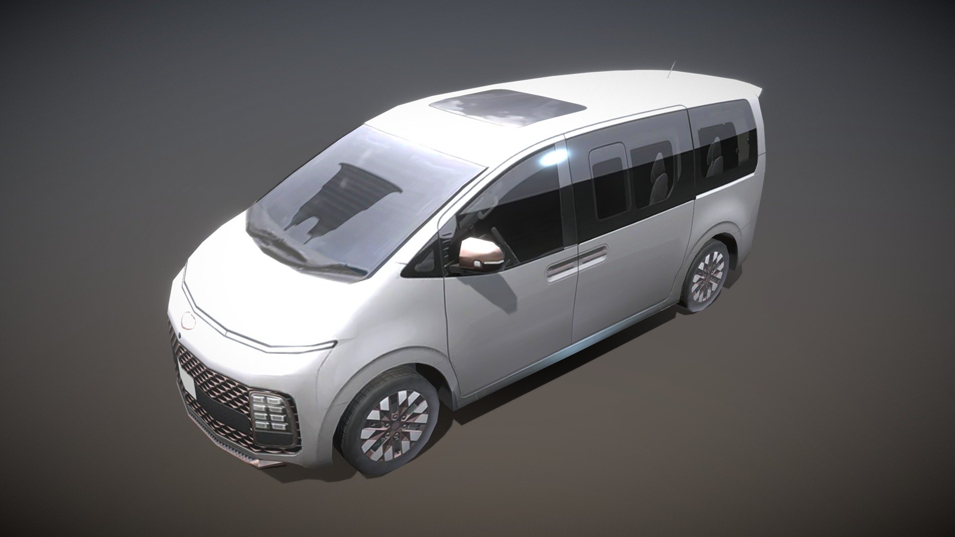 Lowpoly Silver Staria - Buy Royalty Free 3D model by Cassana XR ...