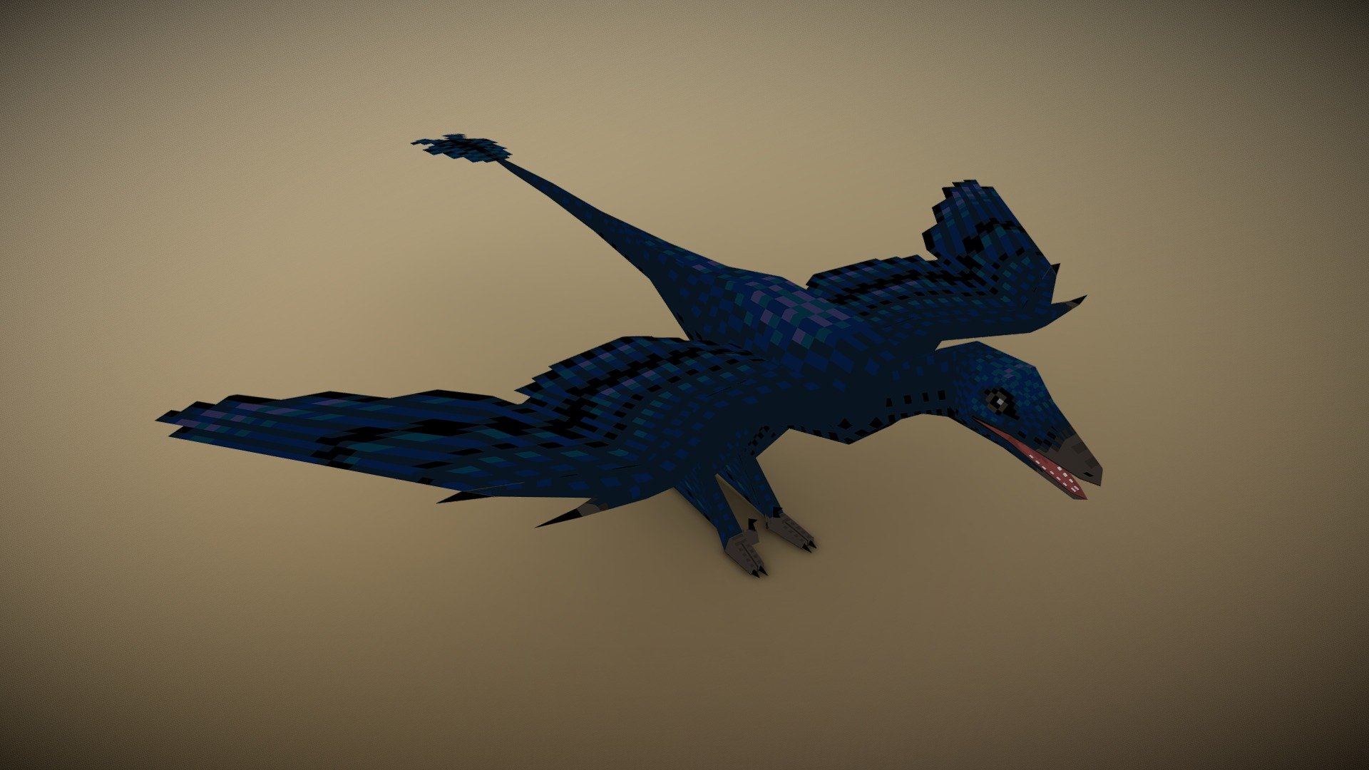 Microraptor - 3D model by Amaruuk [cadfcd3] - Sketchfab