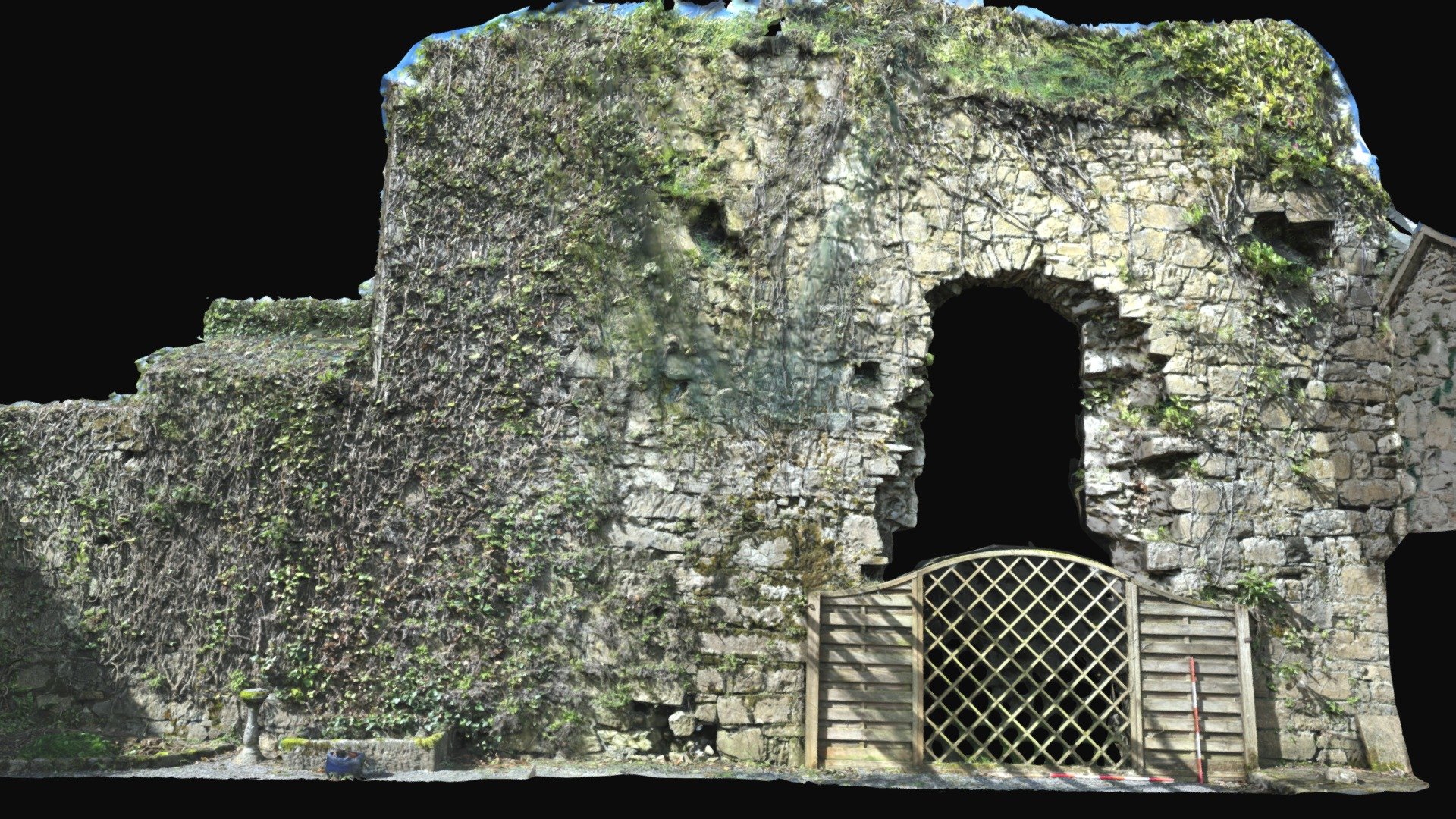 Killeigh Friary East Gable - Download Free 3D model by Offaly Heritage ...
