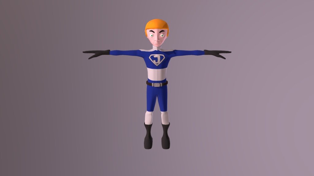 First Character Design - 3D model by JoshuaAndrews [cae144b] - Sketchfab