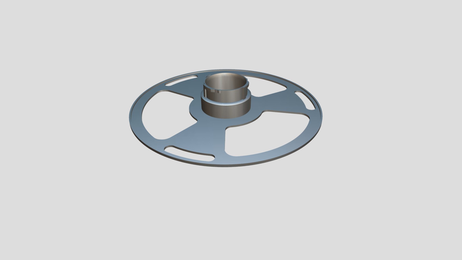 Filament Spool-B(Designed by Kingroon) - Download Free 3D model by ...