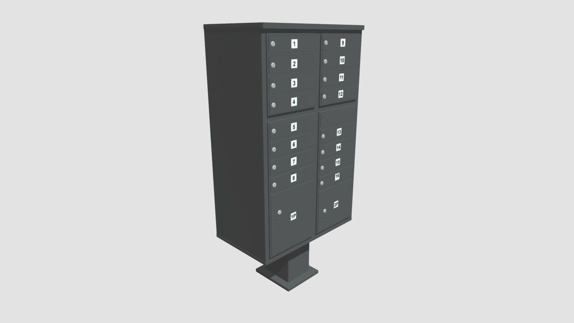 mail box - Buy Royalty Free 3D model by Evermotion [cae6440 ...