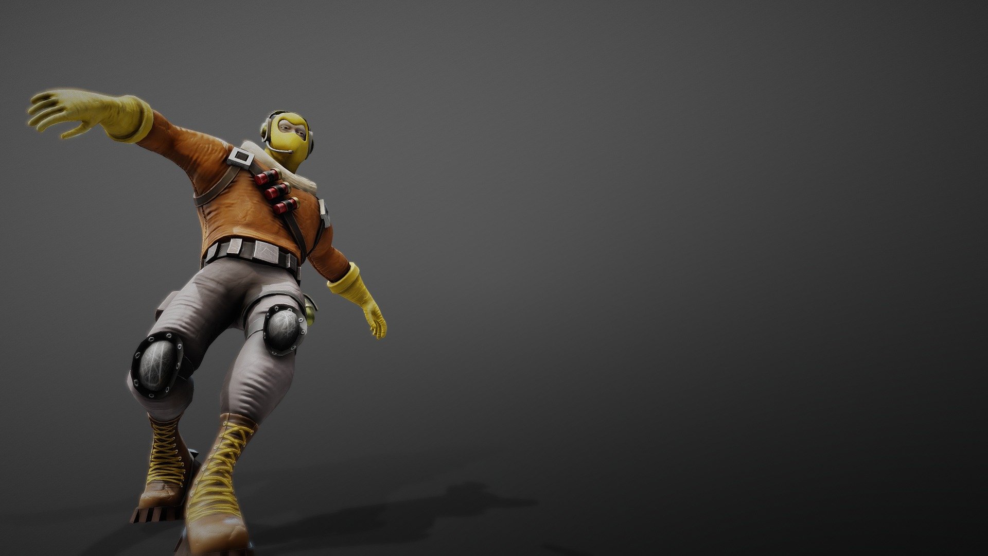 Breakdance Raptor Fortnite - 3D model by andruxa103 [cae644f] - Sketchfab