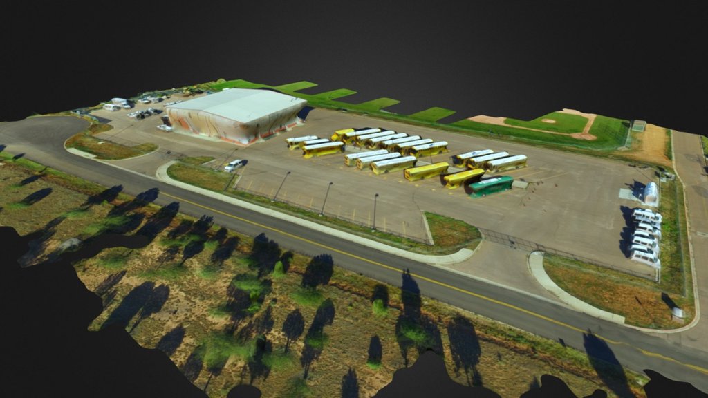 Bus Barn - 3D model by Mark (@Blacklin) [cae69ff] - Sketchfab