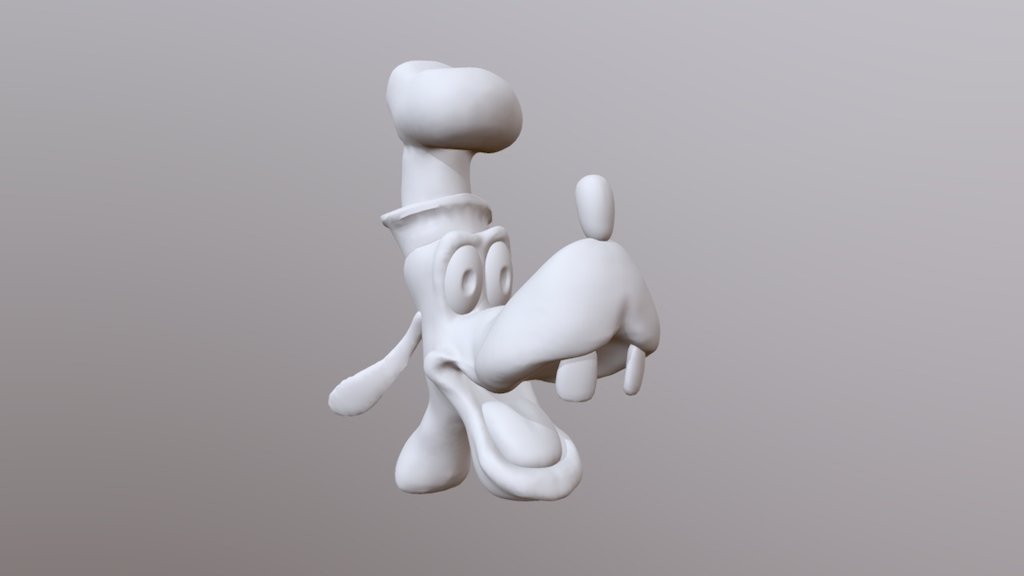 004 Goofy - 3D model by Mike Schaap (@schaapie327) [cae7891] - Sketchfab