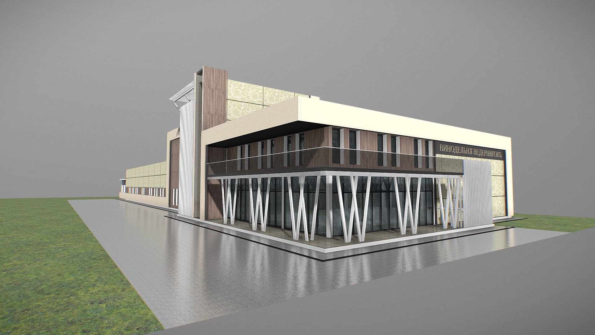 winery color 01 - 3D model by VRA (@architect47) [cae9705] - Sketchfab