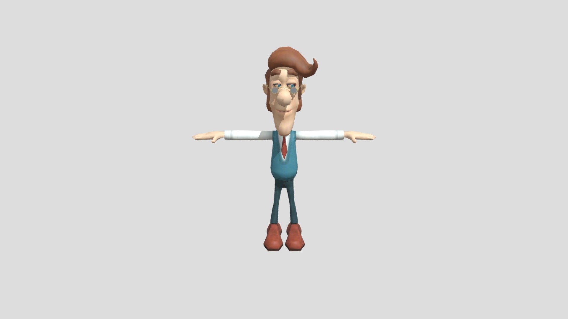 Hugh Neutron Doing The Toothless Dance - Download Free 3D model by ...