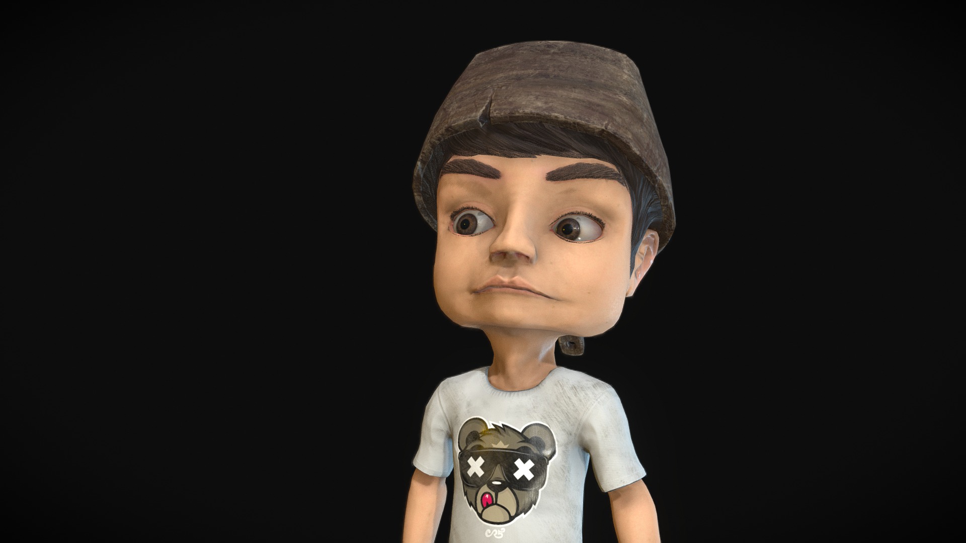 Kid Bandit - 3D model by Yavor Atanasov (@xa62o) [caeafd4] - Sketchfab