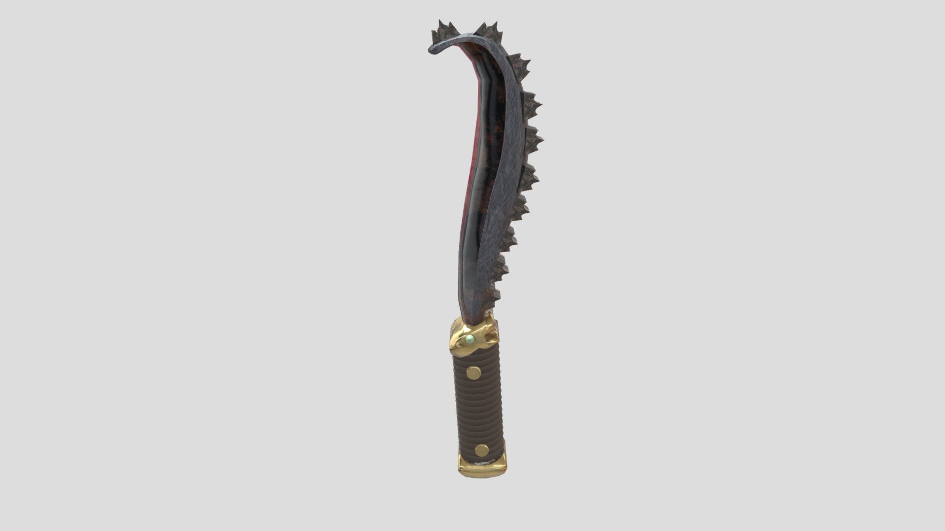 Machete "Prehispanico" - 3D model by Tanituchis [caec2d2] - Sketchfab