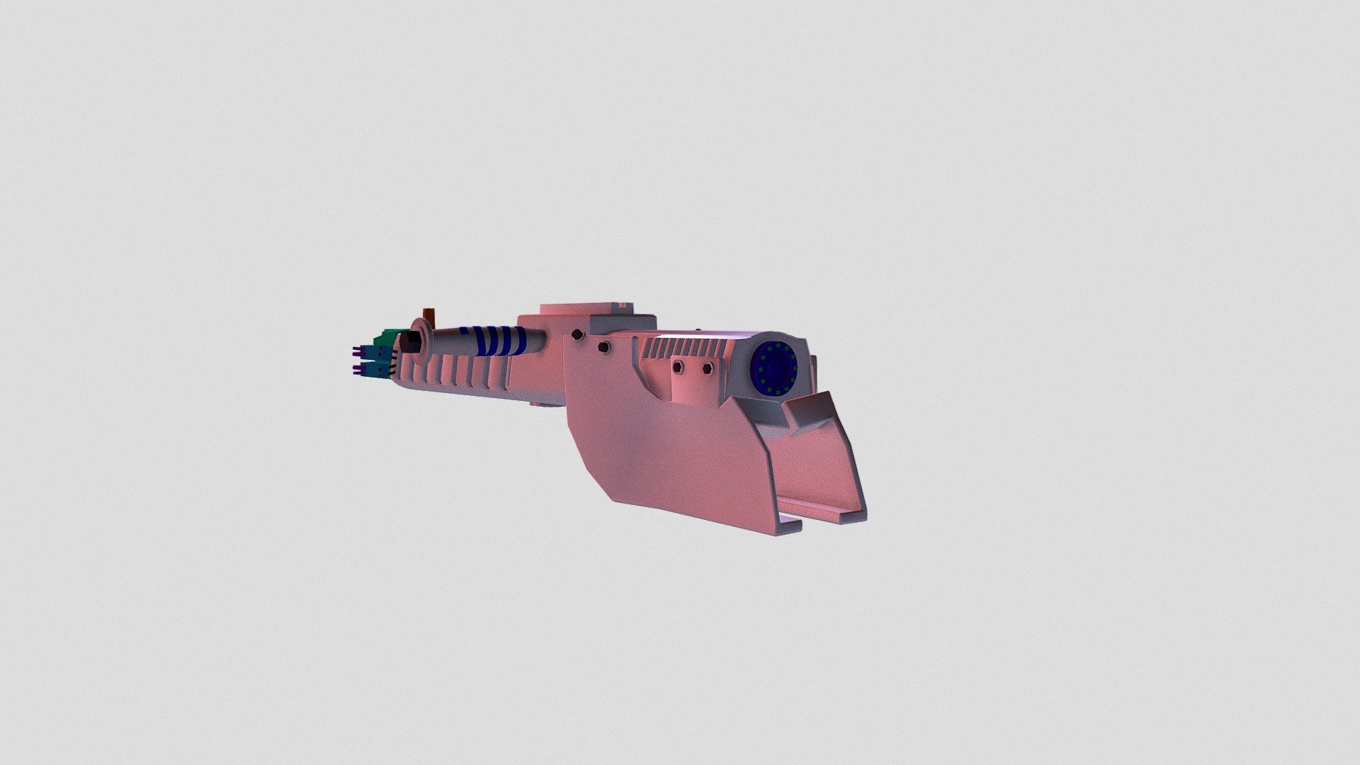 Weapon trashPUNK - 3D model by Nikolay (@NikolaiNovitskii) [caecb44 ...