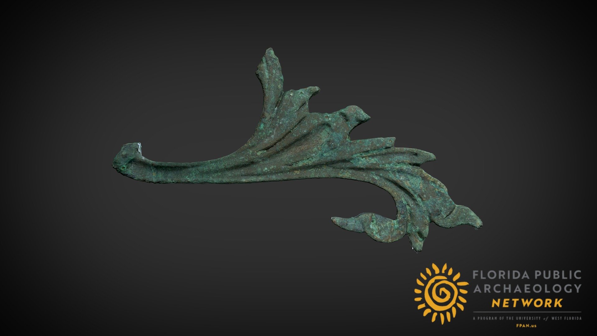 Brass Filigree - Download Free 3D model by Florida Public Archaeology ...