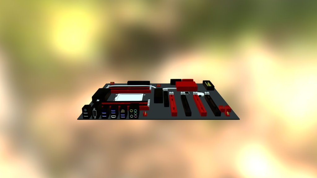 Mobo - 3D model by MeganJT [caedd9e] - Sketchfab