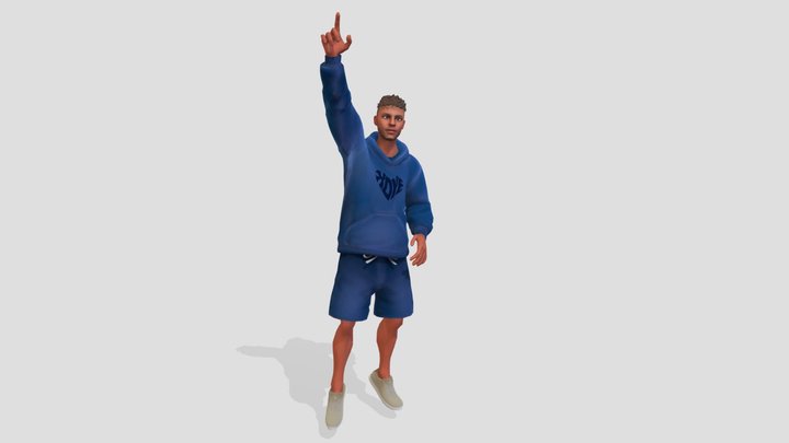 Cheering 3D models - Sketchfab