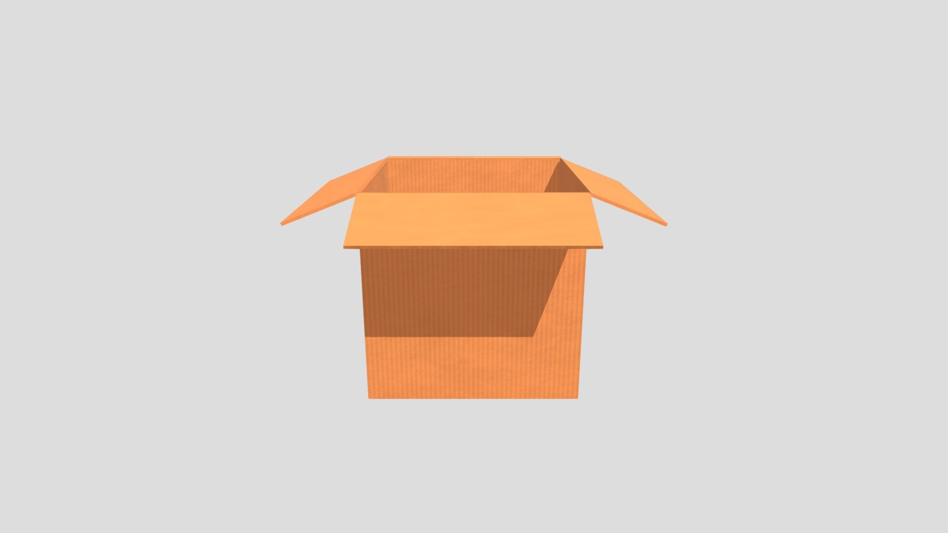 Cardboard Box - 3D model by abalo1 [caeea59] - Sketchfab
