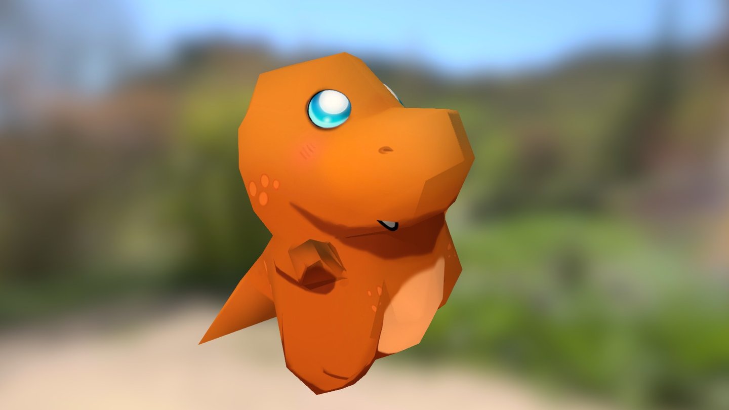 Dino Happy - 3D model by 2friendstudios [caf0154] - Sketchfab
