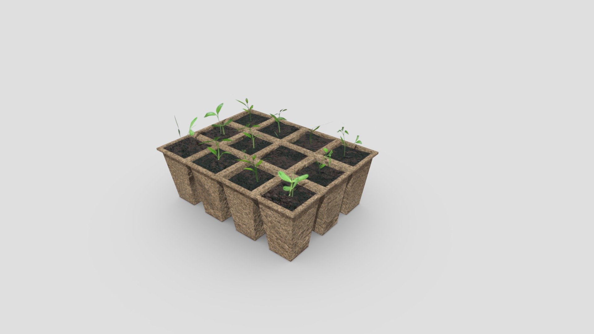 Peat Pots | Game Assets - Buy Royalty Free 3D model by PropDrop ...