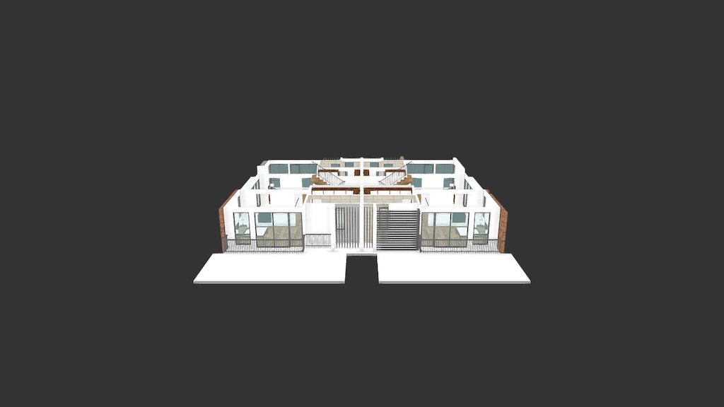 Semi D Dual Frontage - first floor 01 - 3D model by TwentyFive7 ...