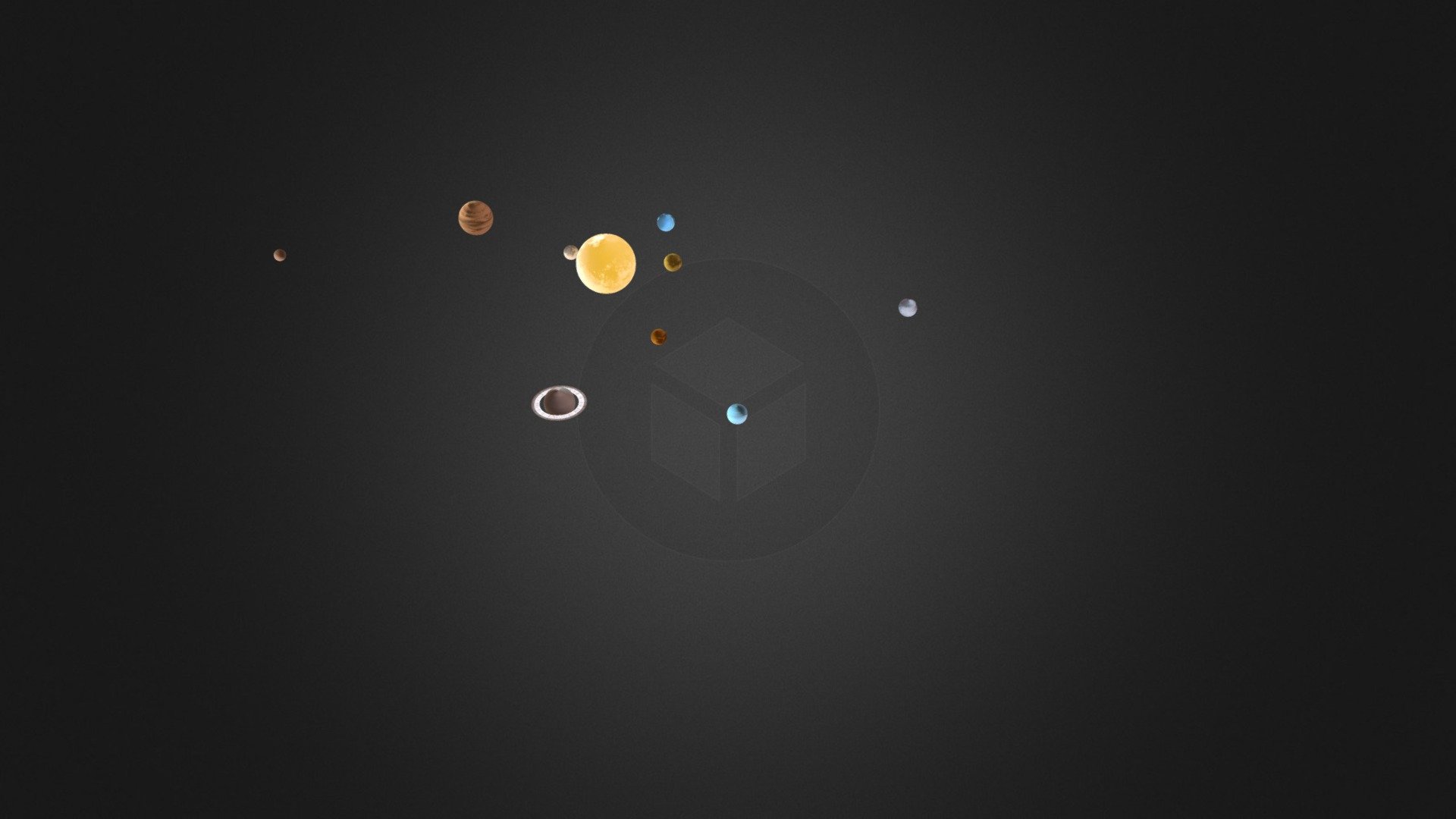Solar system - 3D model by kimhoegcit [caf38fa] - Sketchfab
