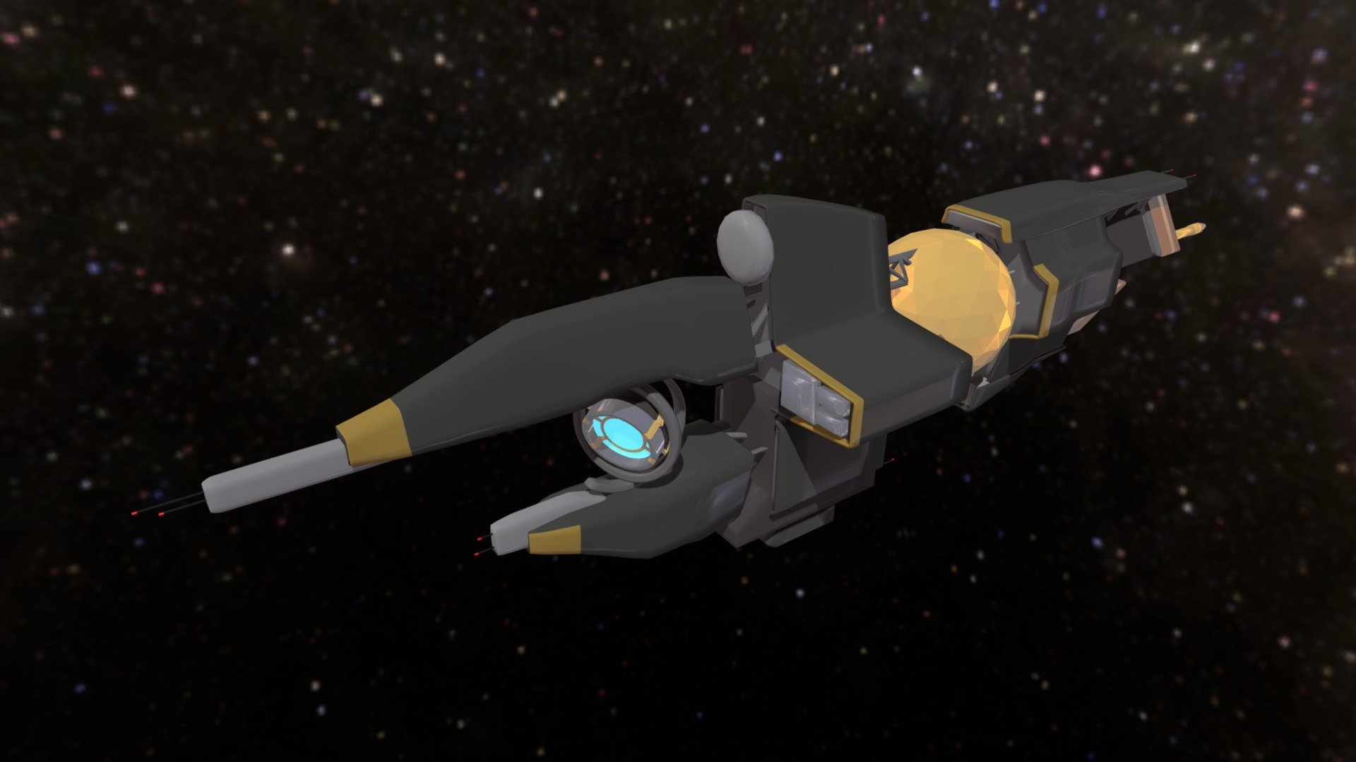 Fan made Fractured Space TDS light attack ship - 3D model by yles9056 ...