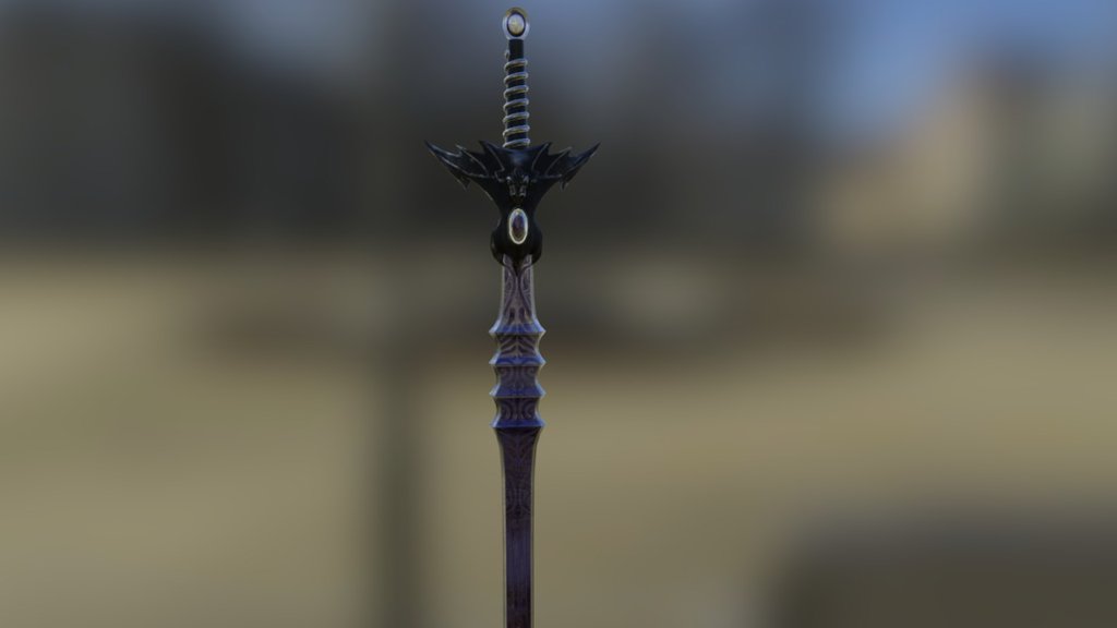 Dark exodus Sword - 3D model by Russel Moise (@arixis) [caf65db ...