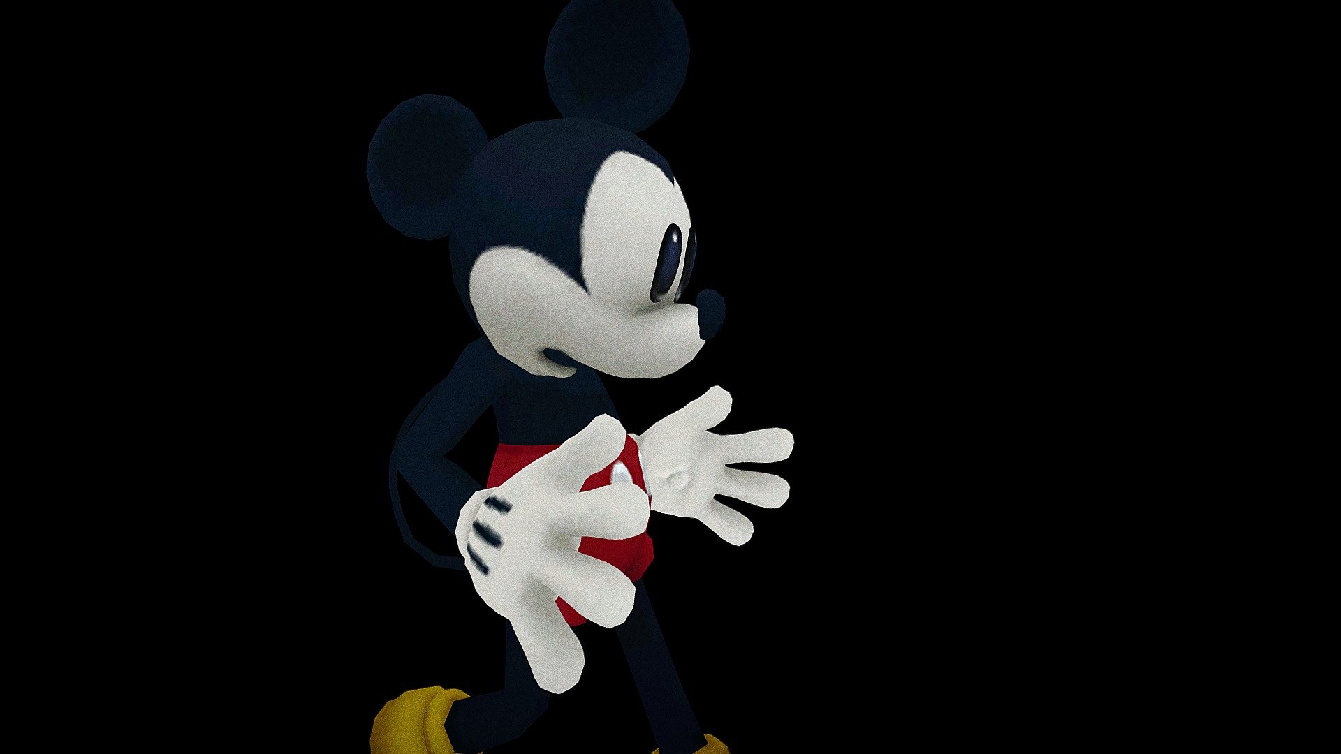 Mickey sneaking animation - 3D model by Aron Studios (@AronGreene ...