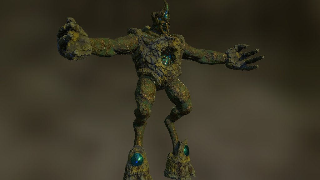 Golem - 3D model by Zaschitneg [caf80d9] - Sketchfab