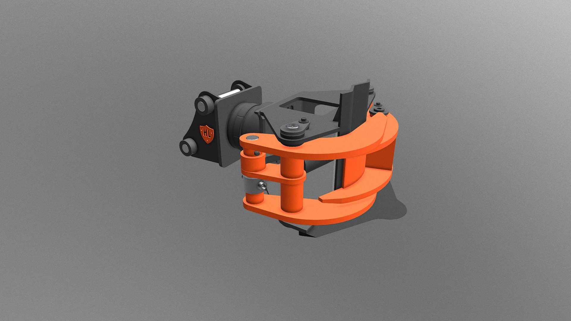 060-TSH-R - 6-8 Tonne Rotating Tree Shear - 3D model by HARDLIFE ...