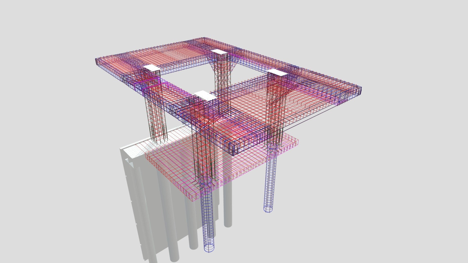 Estrutural Base Pré- Limpeza Revit R00 - 3D model by ...