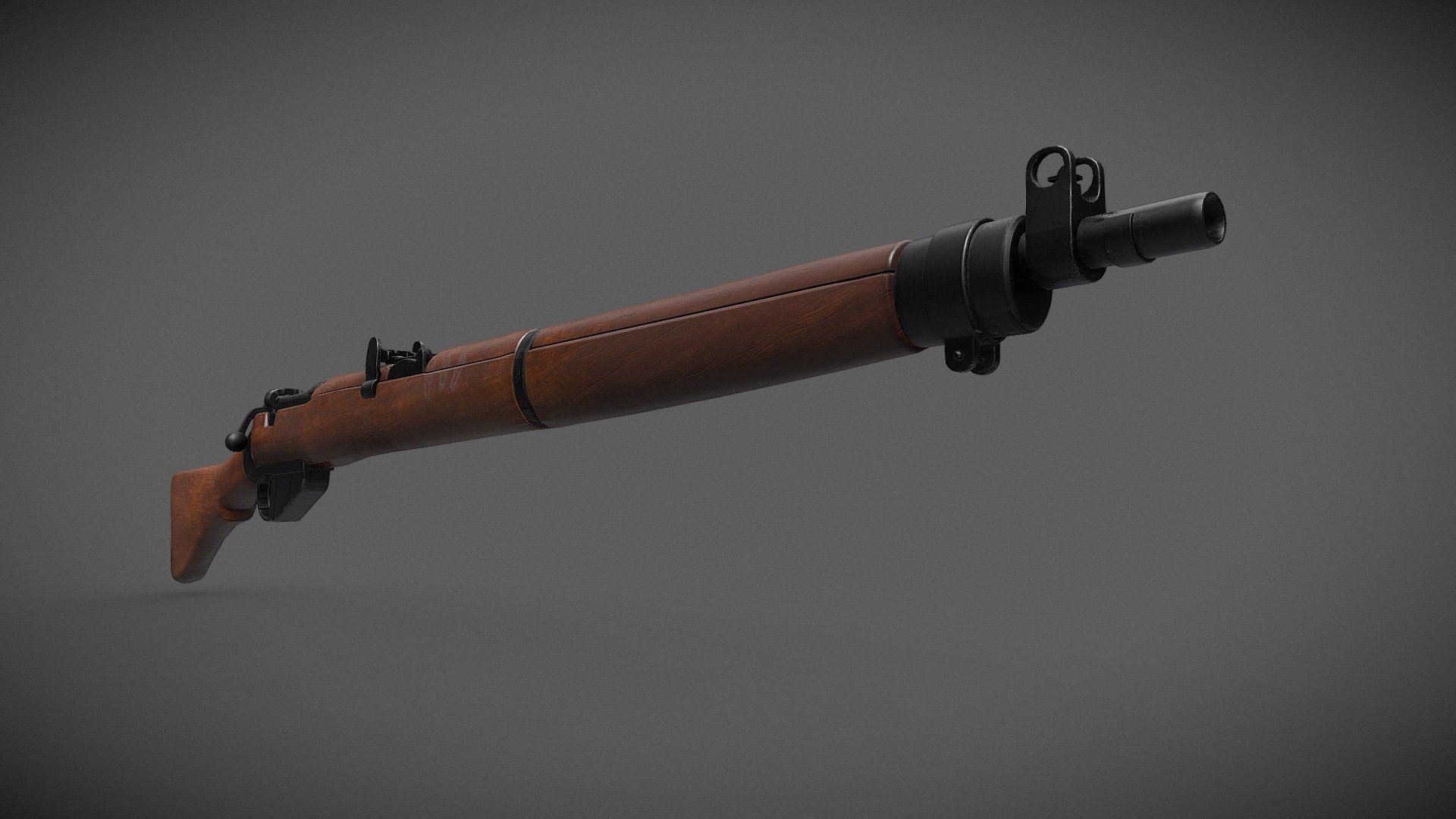 Lee Enfield SMLE MKIII - 3D model by Duvel1998 [cafd500] - Sketchfab