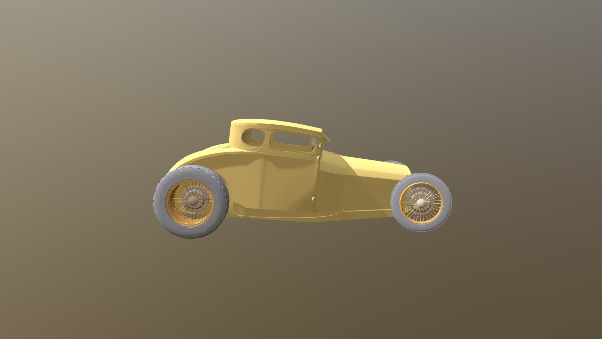 Hot Rod - 3D model by ajmulhall [cafd509] - Sketchfab