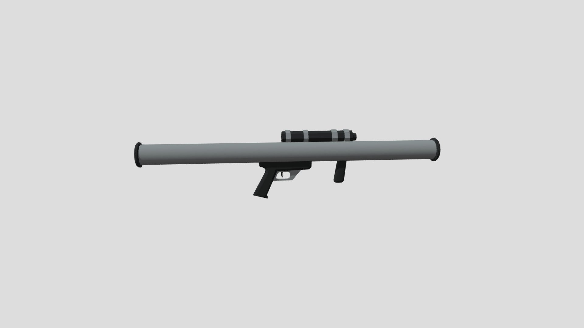 LowPoly Bazooka Gun - 3D model by okaro.ir [cafdb18] - Sketchfab