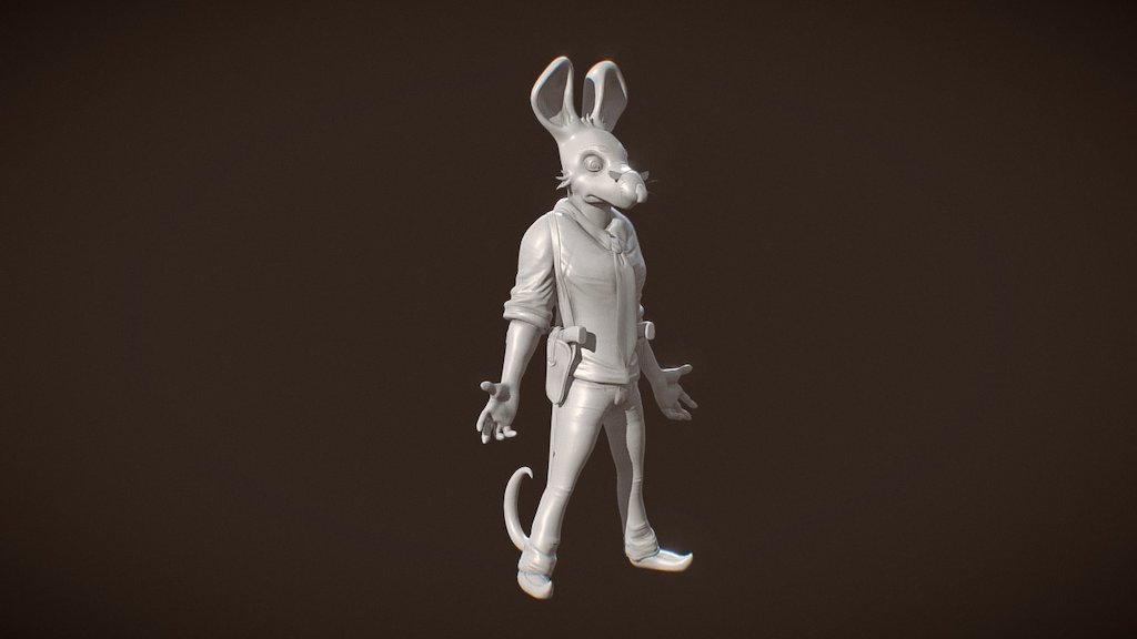 Rat cop? Or Mouse Detective? Who knows? - 3D model by natalie.spangler ...