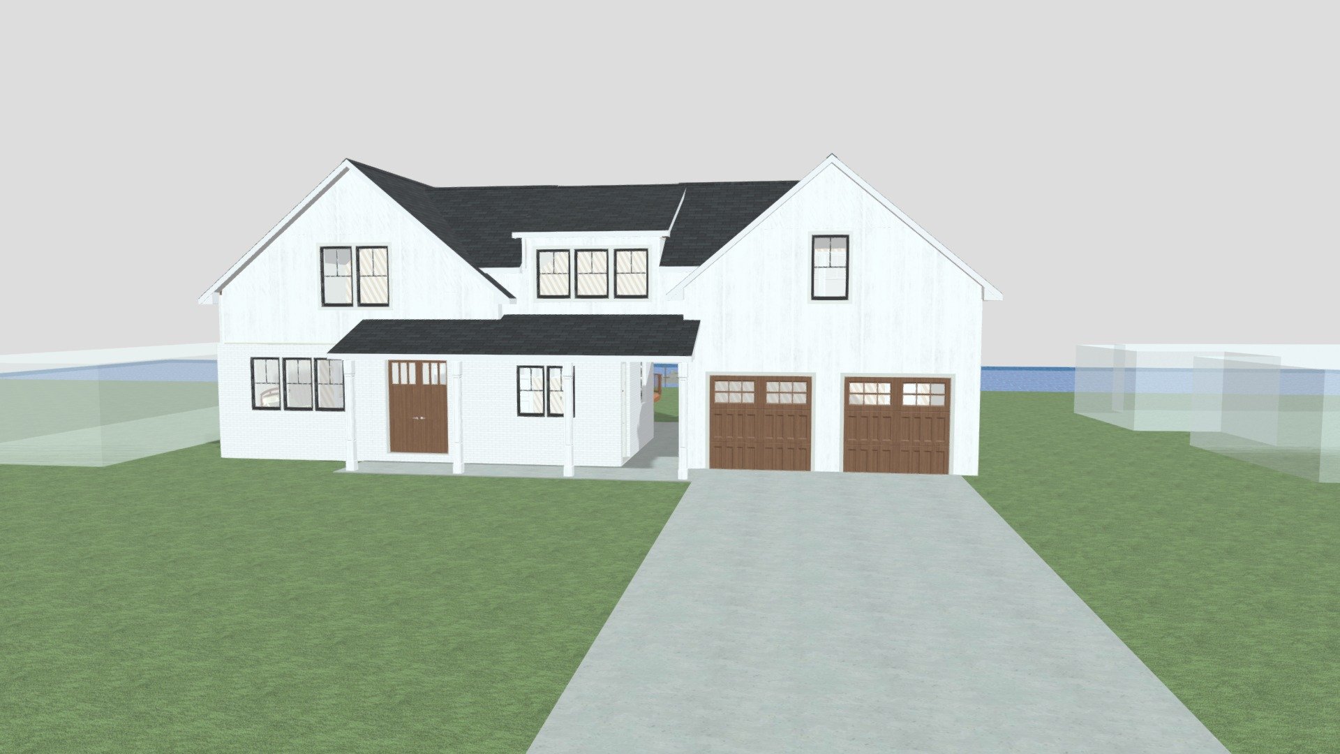 Idea - New Upstairs Layout - 3D model by OakBridge Development ...