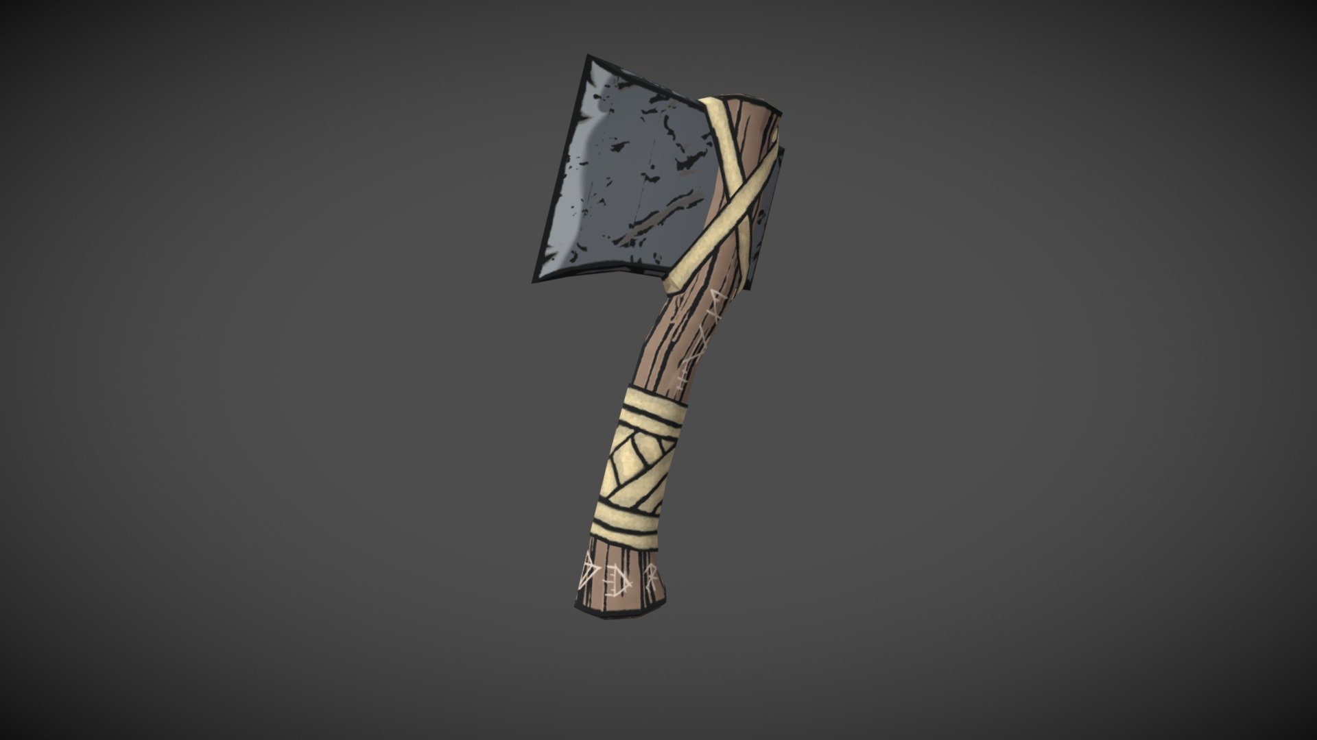 Low Poly Stylized Axe - 3D model by Jitssie [cb017d6] - Sketchfab