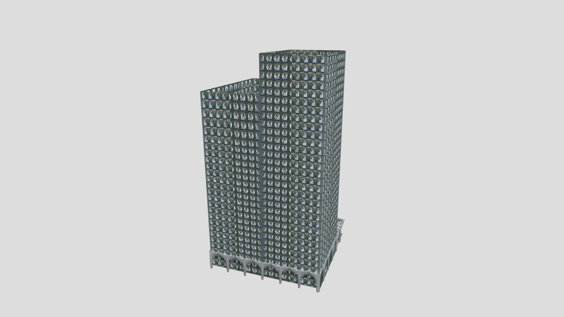 Ten Degrees Tower- Croydon - 3D model by Ellis Northend (@EllisNorthend ...
