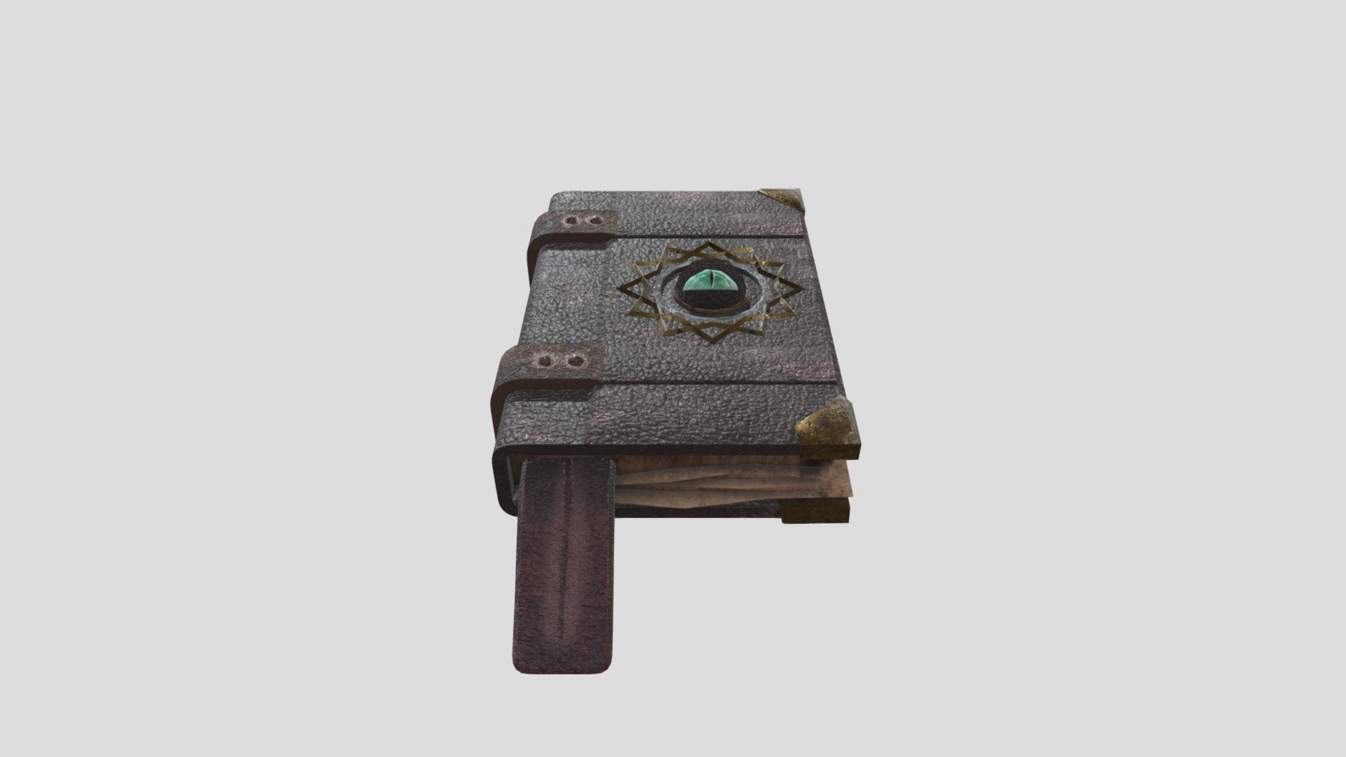 Demon Book - 3D model by RauleteXD [cb02b92] - Sketchfab