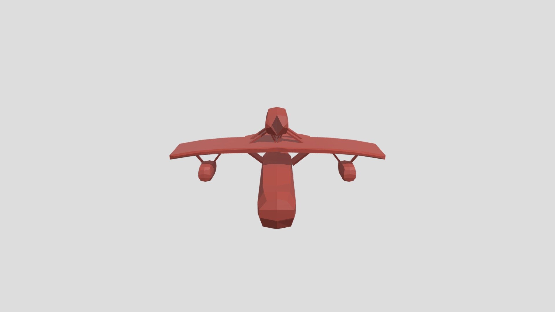 seaplane low poly - Download Free 3D model by hellokwu [cb03ab6 ...