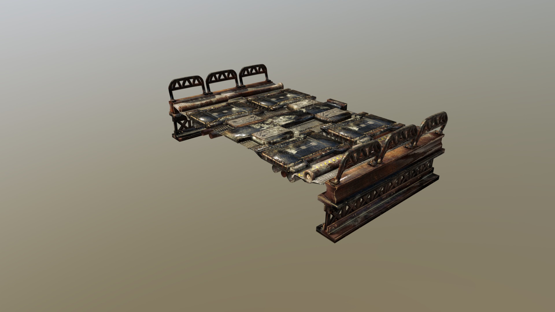 Sci-Fi/ Cyberpunk Floor - 3D model by alexis_f [cb03f5e] - Sketchfab