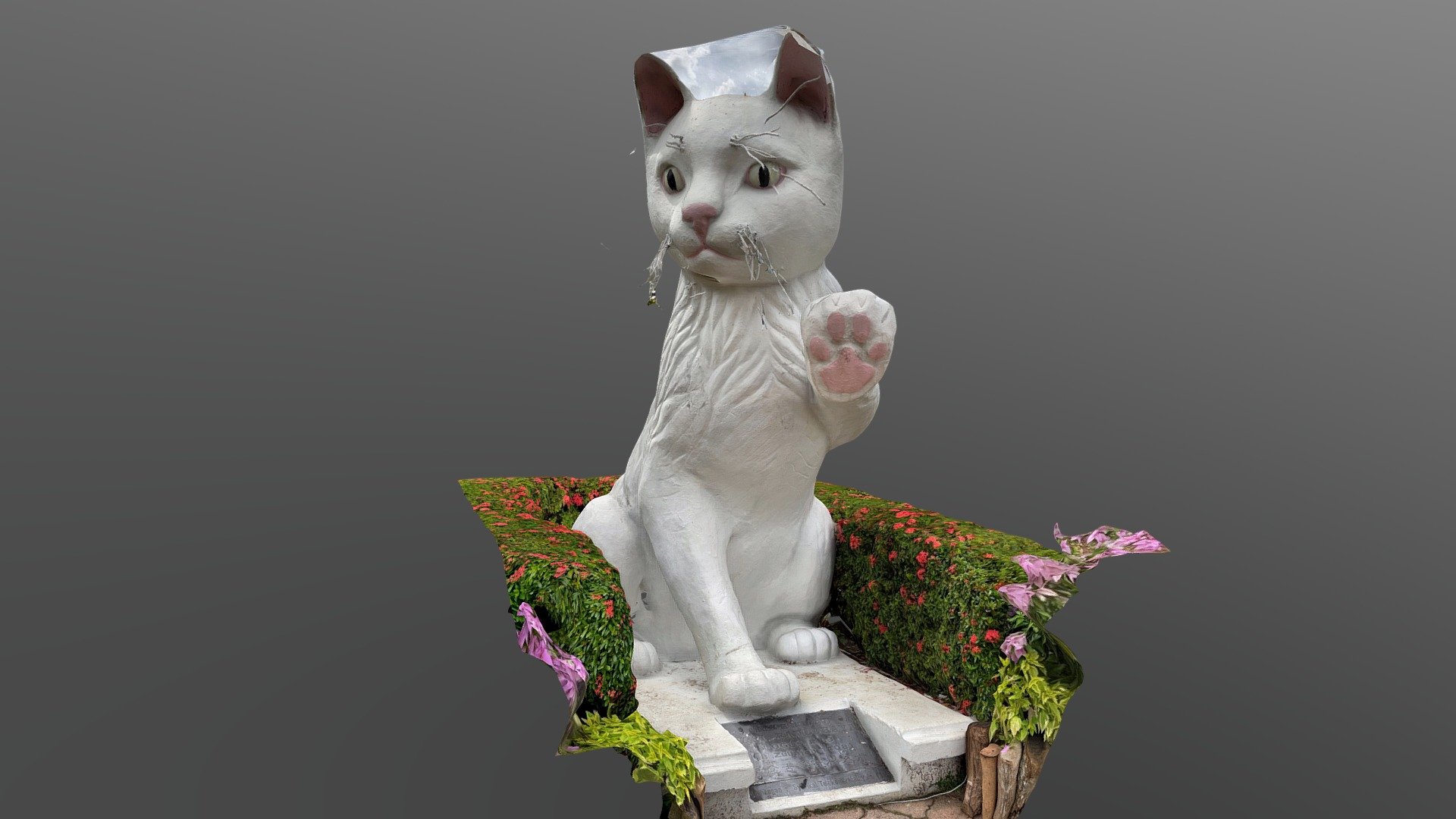 Padungan MBKS Cat Statue [Scaniverse LIDAR] - Download Free 3D model by ...
