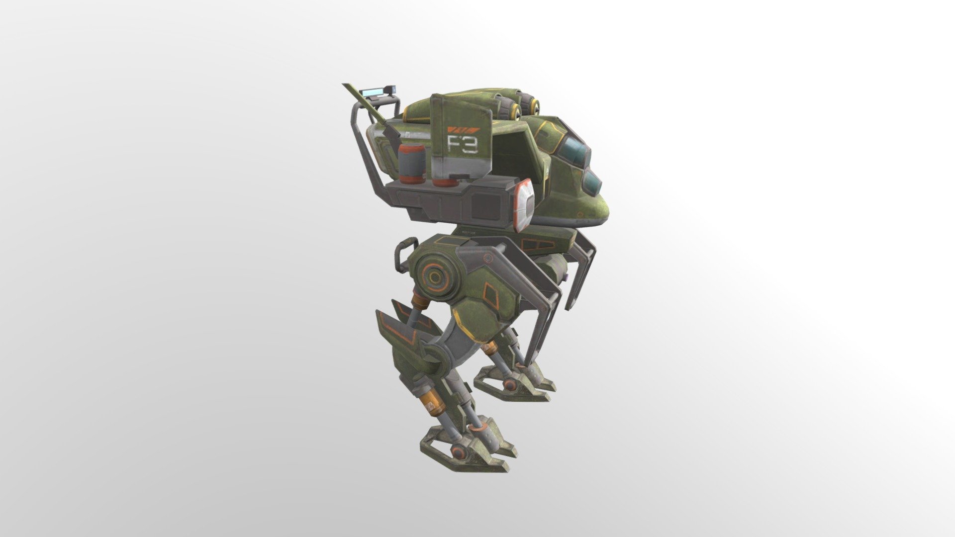 War Robots Cossack - 3D model by 12344-67 [cb05b3c] - Sketchfab