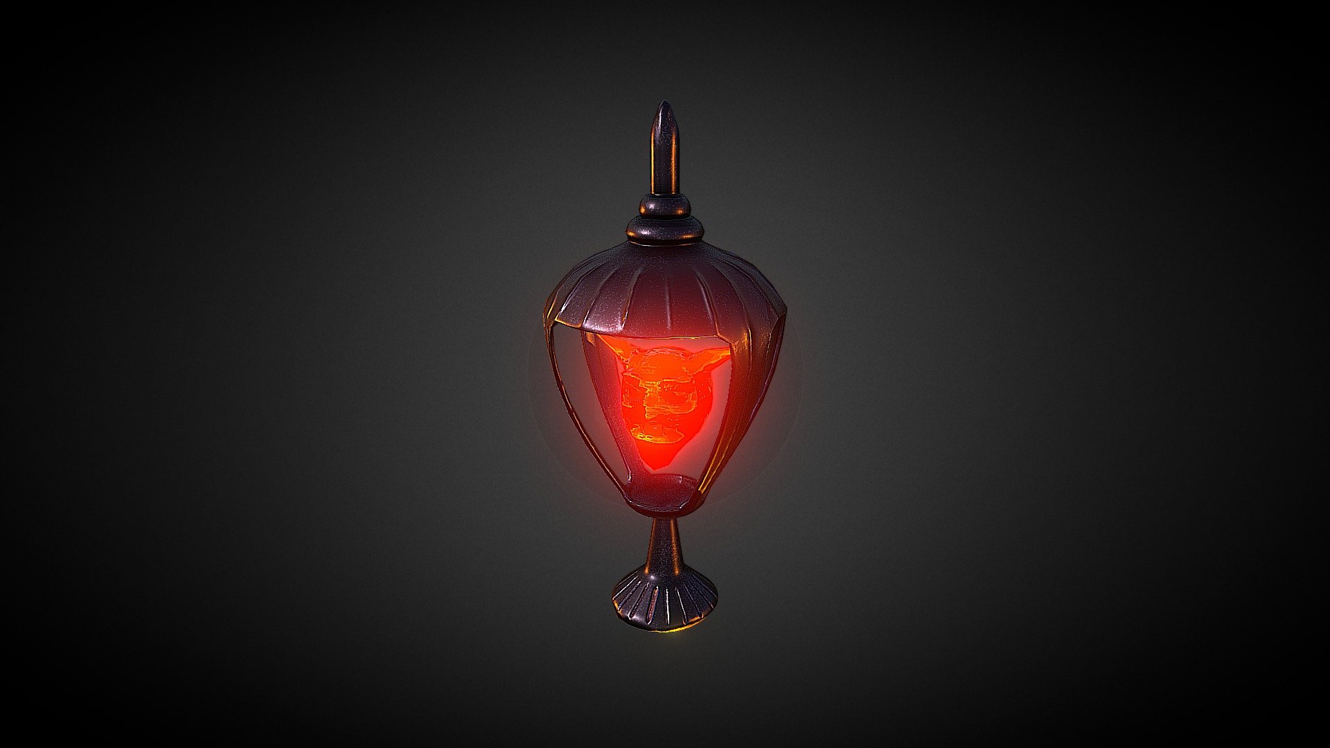 Demon Lamp - 3D model by sam.robinson.93 [cb06678] - Sketchfab