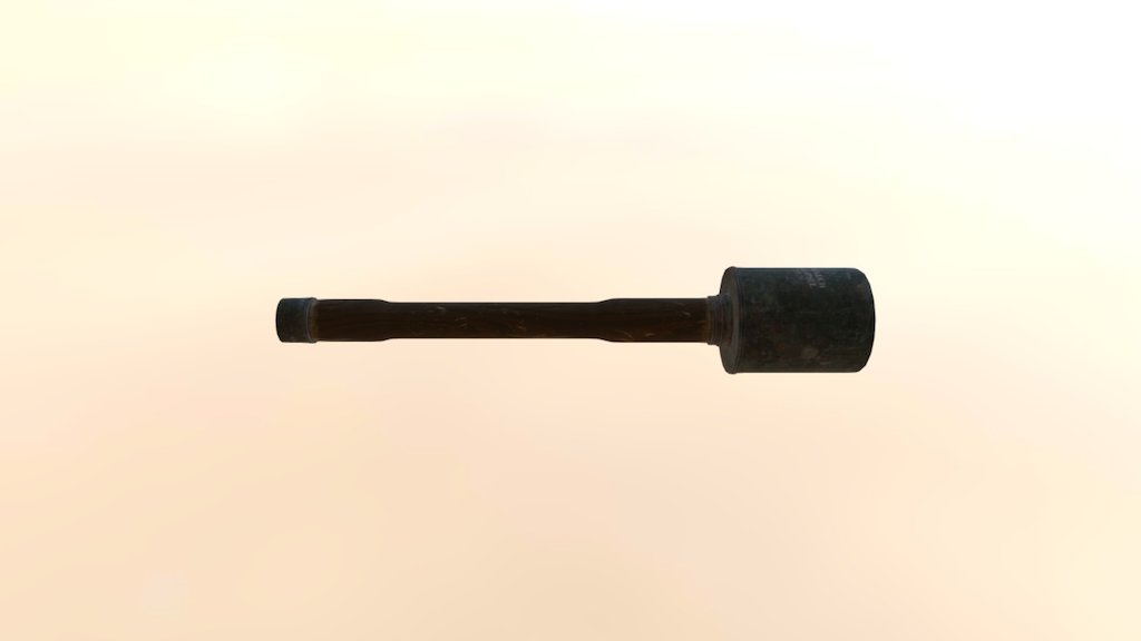 German Grenade 24 - 3D model by lahayejeremy56 [cb068d6] - Sketchfab