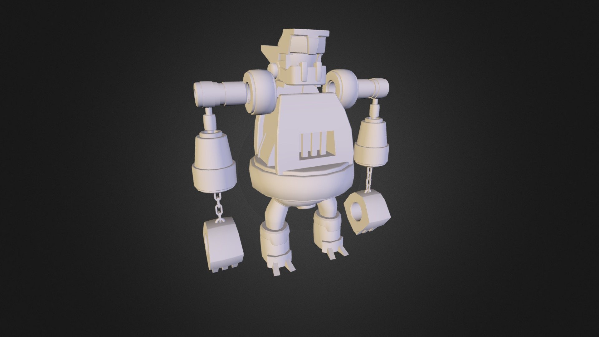 Mighty No.4 ~ Robot Master! - 3D model by Graham (@graham3d) [cb06b58 ...