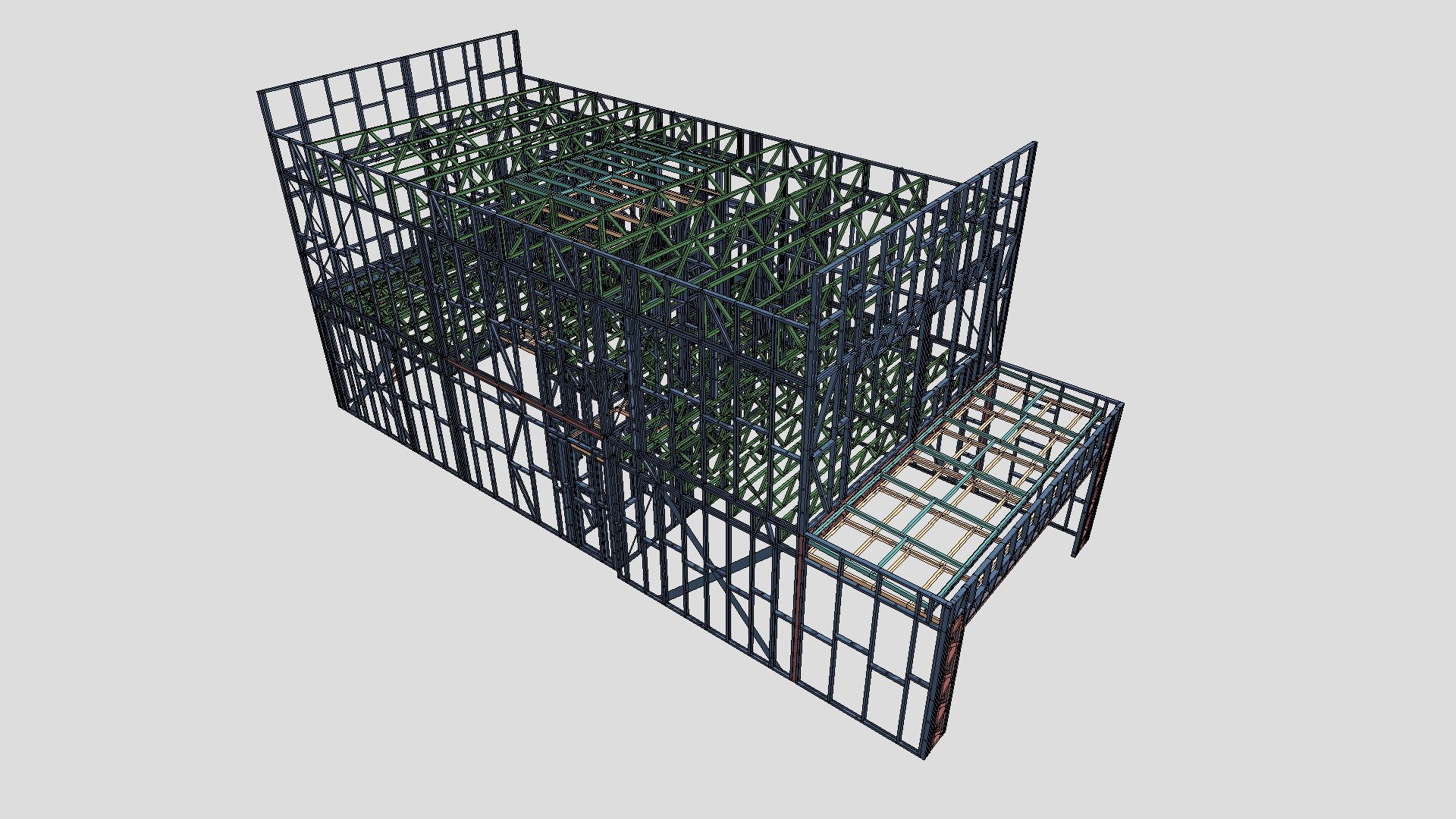 U16_NEW STAIR MOD - Download Free 3D model by Australian Framing ...