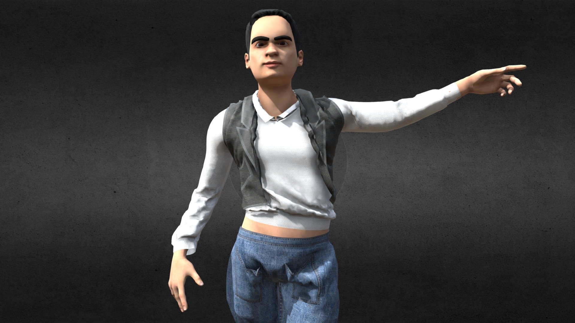 Men Style (FREE MODEL) - Download Free 3D model by javadbayat [cb073b2 ...