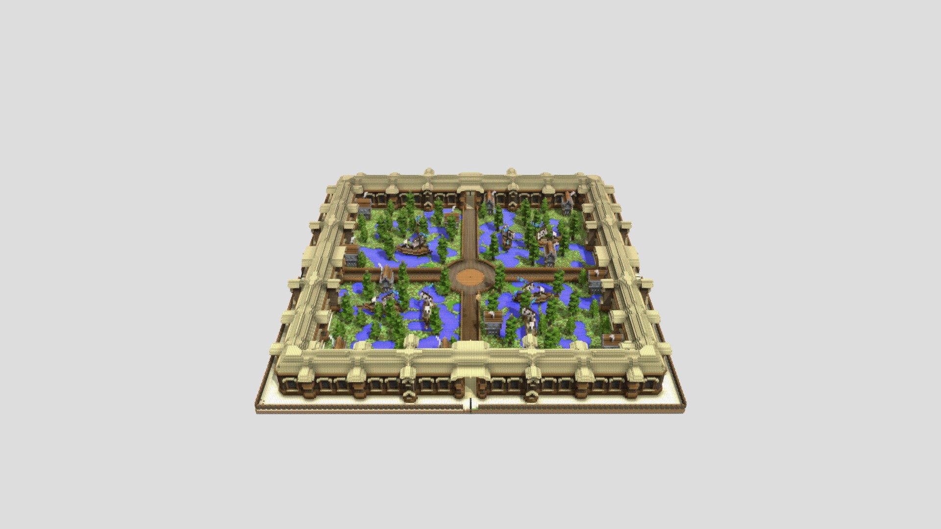 Fantasy River Spawn - 250x250 - 3D model by Senior Studios ...