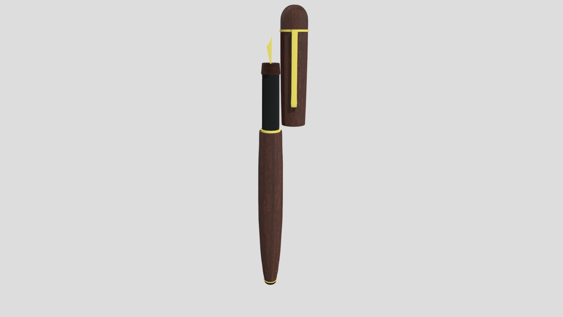 Fountain Pen - 3D model by Jyotirmoy_Maj [cb0830b] - Sketchfab